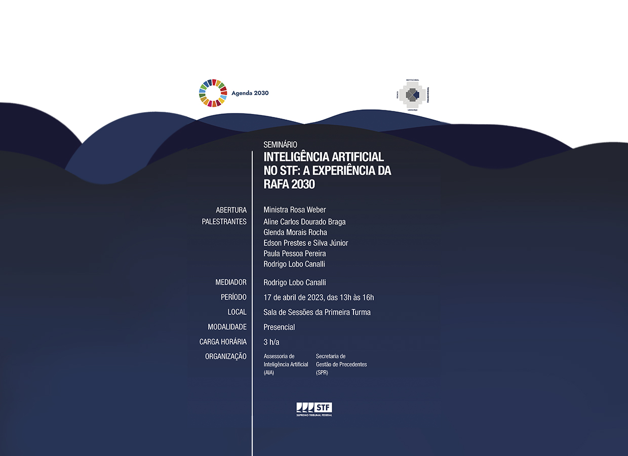 Prof. Edson participa de seminário do STF - Instituto de Informática ...