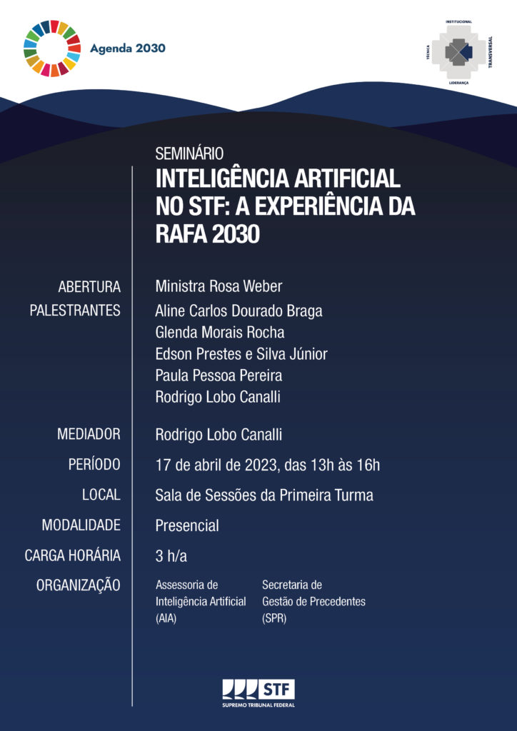 Prof. Edson participa de seminário do STF - Instituto de Informática ...