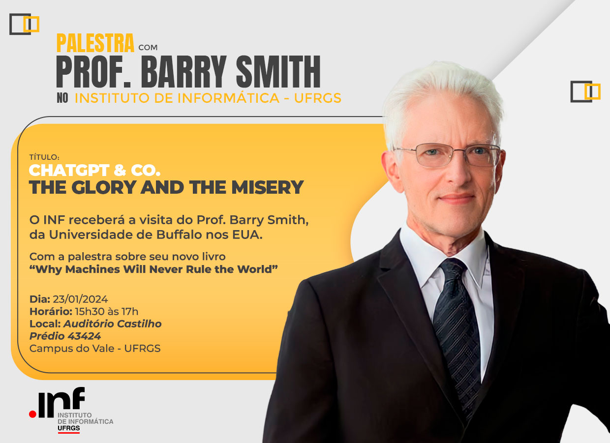 Palestra com Prof. Barry Smith - Instituto de Informática - UFRGS