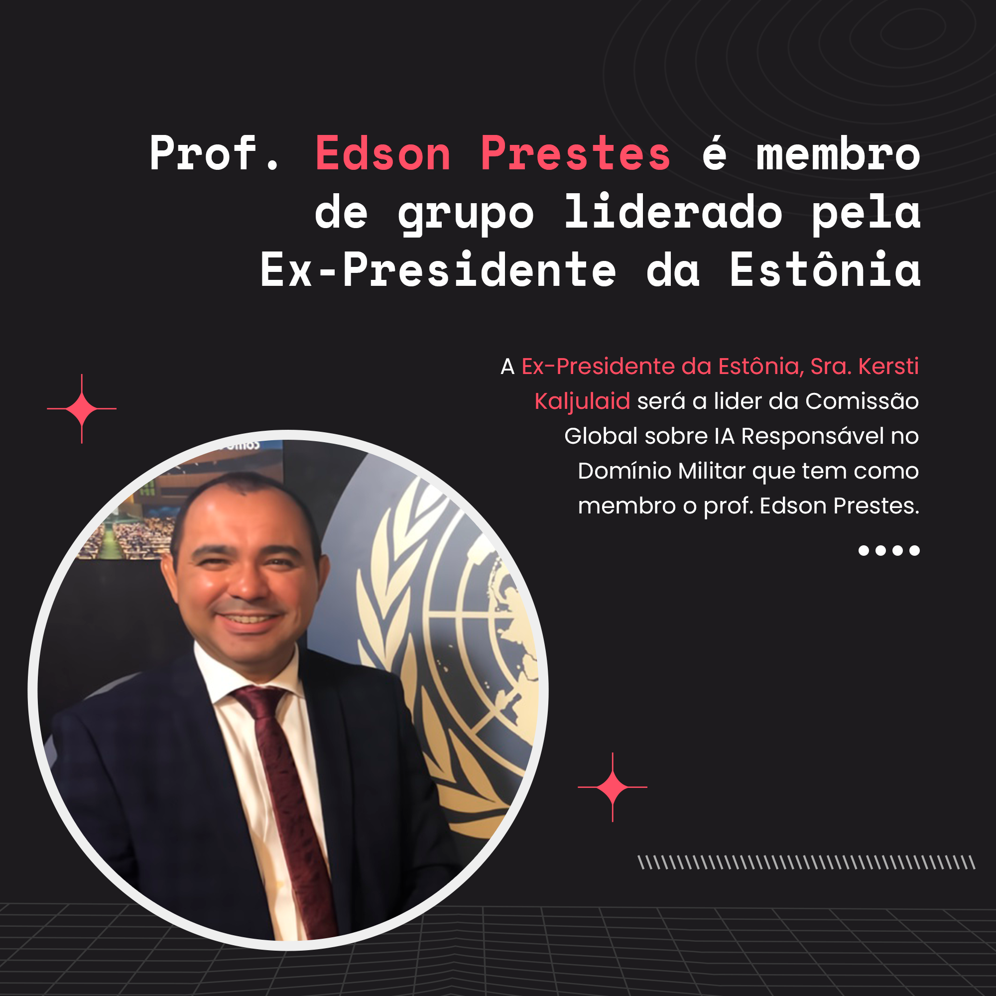 Grupo liderado pela Ex-Presidente da Estônia - Instituto de Informática ...