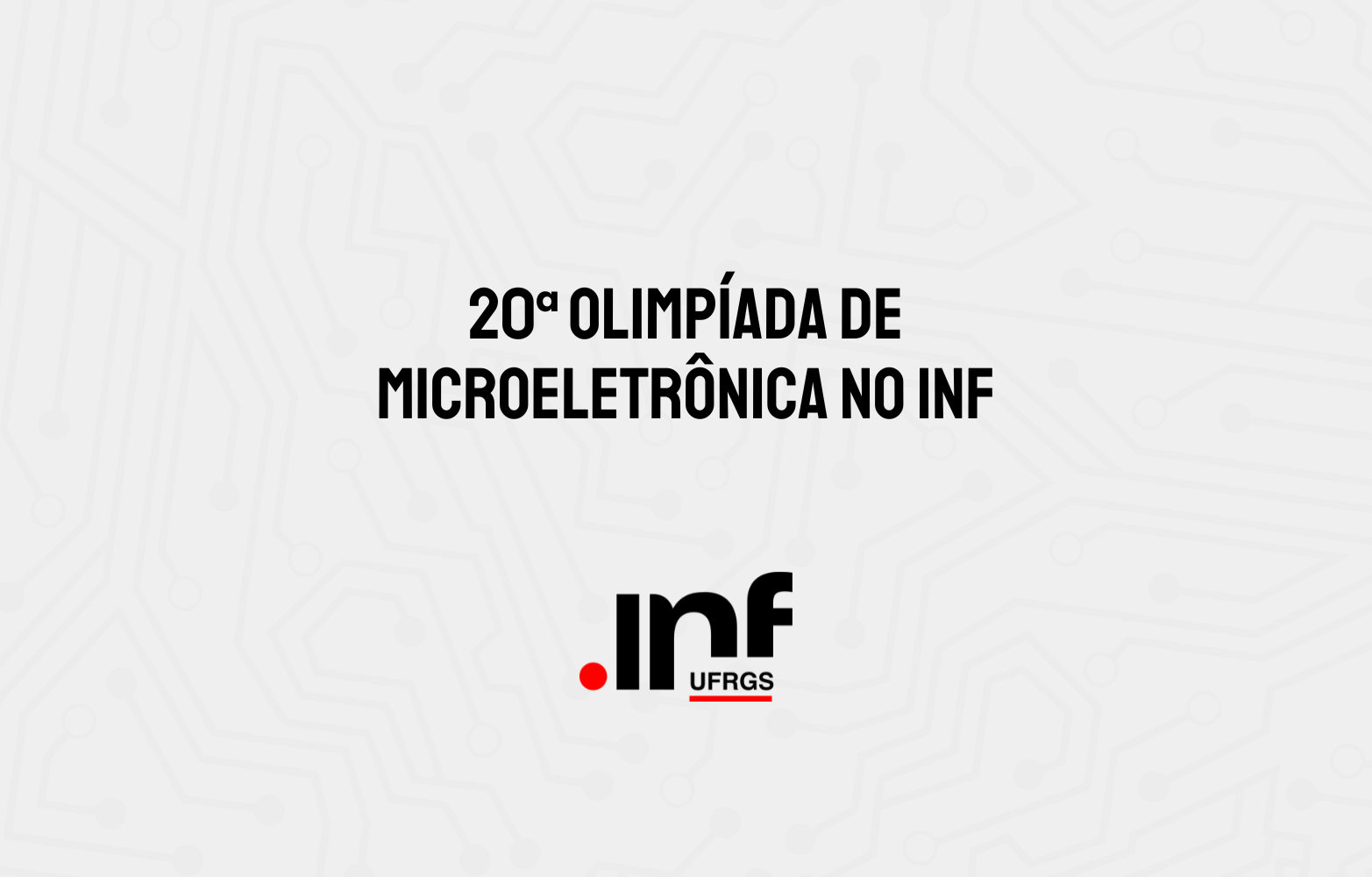 20ª Olimpíada Internacional de Microeletrônica - Instituto de ...