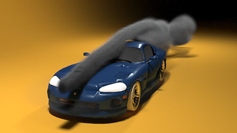 Efficient Smoke Simulation on Curvilinear Grids